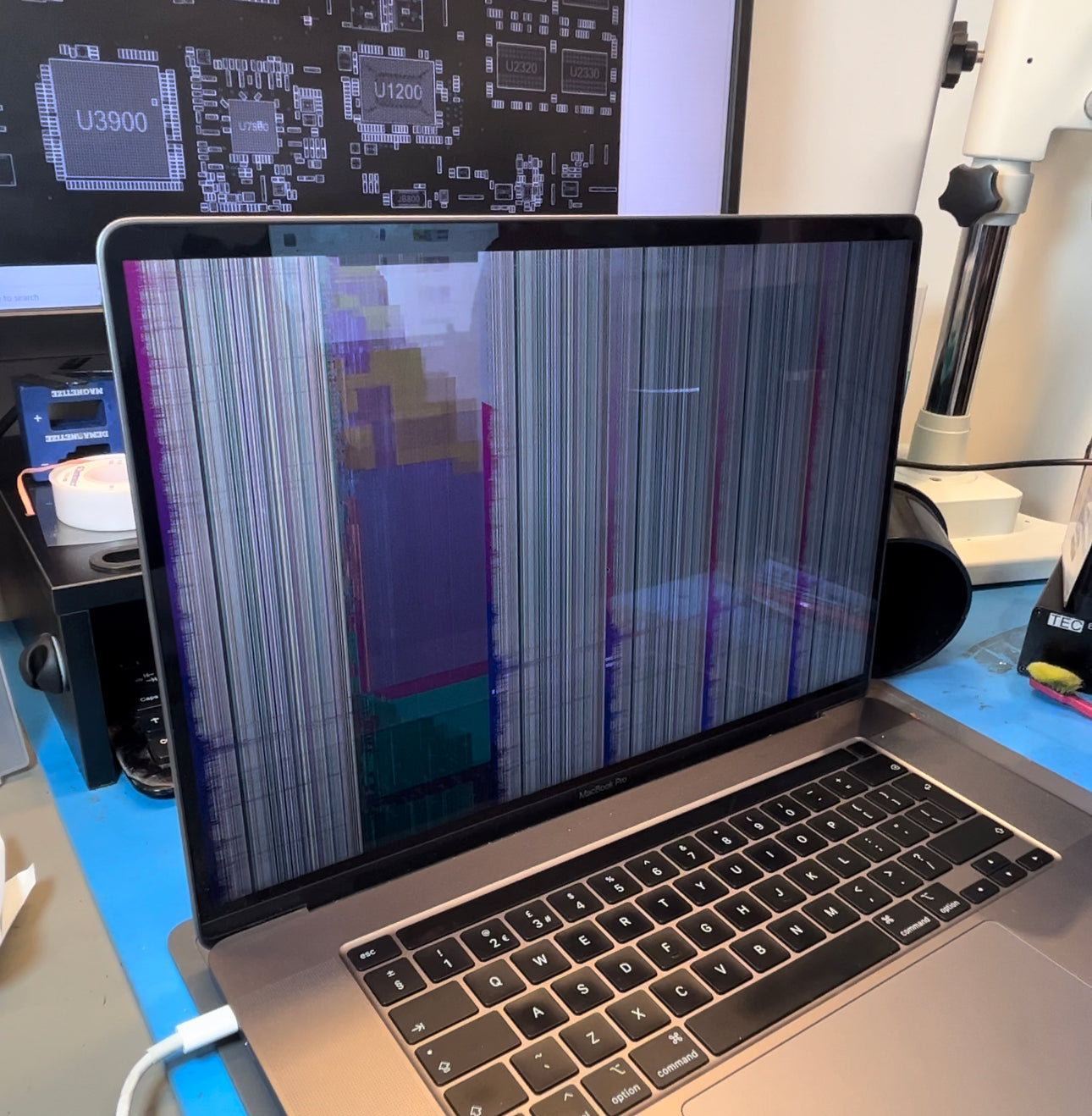 MacBook Dustgate: Screen Lines & Angle Fix | iCorrect